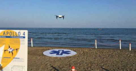 Apollo 4 torna a volare sui cieli di Caorle